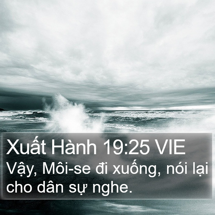 Xuất Hành 19 Bible Images - Xuất Hành Chapter 19 VIE Bible Verse Pictures